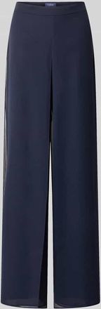 Vera Mont Wide Fit Stoffhose im semitransparentem Design