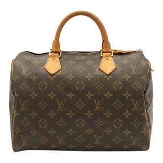 Louis Vuitton Sac Boston Pre-owned en toile Monogram - Femme - Pre-owned - Brun - Taille: ONE Size