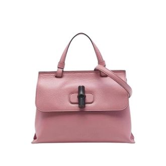 Gucci Pre-owned Daily Satchel - Femme - Pre-owned - Rose - Taille: ONE Size