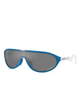 Oakley lunettes de soleil à monture couvrante - Bleu