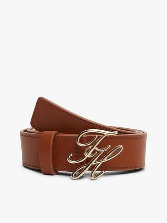 Tommy Hilfiger Ceinture en cuir &agrave; boucle logo