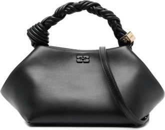 Ganni Femme, Sacs, Noir, Taille: ONE Size Small Bou Bag