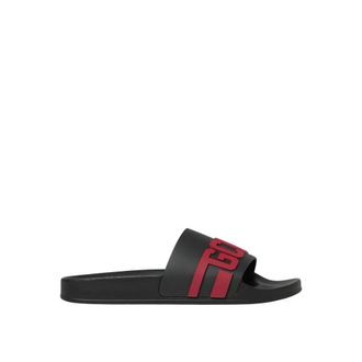 GCDS Stilvolle Schwarze L&auml;ssige Gummisandalen - - Shoes - Herren - Schwarzk - 41 EU