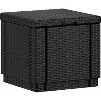 Allibert Allibert - Hocker mit Stauraum Cube Graphitgrau 213816 Keter