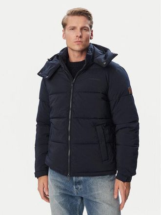 Guess Winterjacke M6BL13 W3763 Dunkelblau Regular Fit