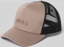 HUGO BOSS Cap mit Mesh Eins&auml;tzen und Logo-Detail