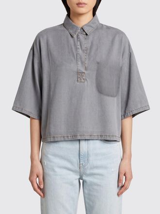 Semicouture Polo Damen Farbe Grau