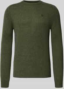 Mc Neal Regular Fit Strickpullover aus reiner Wolle