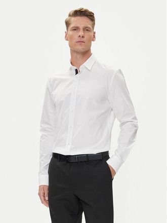 HUGO BOSS Hemd Elisha02 50544910 Weiß Extra Slim Fit