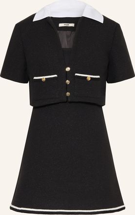 Maje Set: Jacke Und Kleid schwarz