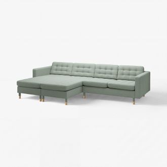 IKEA LANDSKRONA 4er-Sofa mit R&eacute;camieren