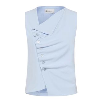MY ESSENTIAL WARDROBE Femme, Blouses et Chemises, Bleu, Taille: 36 FR Chemises