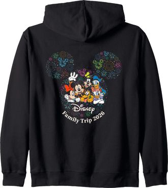 Disney Mickey & Friends Fireworks Vacation Family Trip 2026 Kapuzenjacke