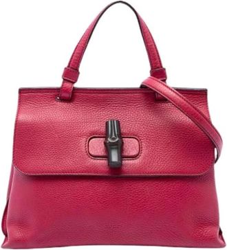 Gucci Pre-owned Daily Satchel - Femme - Pre-owned - Rose - Taille: ONE Size