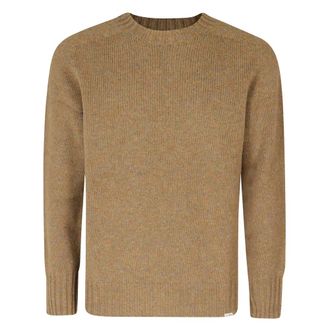 Roy Rogers Col rond doux - Homme - Pulls - Brun - Taille: M