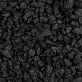 Eurosand Dekosteine 5-8mm 5kg. Dekoration Farbsteine Dekokies Bunte Steine. SCHWARZ