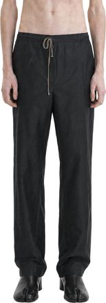 Maison Margiela Cotton Nylon Silk Drawstring Trousers