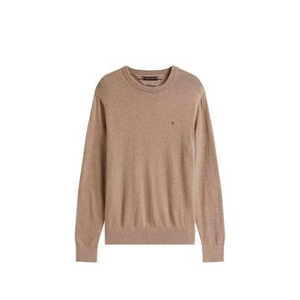 Tommy Hilfiger Pull col rond en coton et cachemire