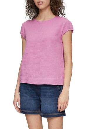 QS by s.Oliver Damen 2146254 Blusenshirt, lila 4721, 34