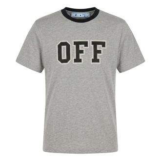 Off-white Homme, Tops, Gris, Taille: M T-shirt en coton