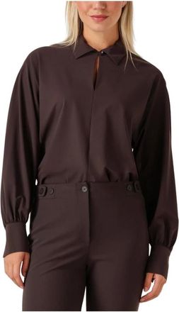 JapanTKY Japan Tky, Damen, Blusen & Hemden, Braun, LGr&ouml;&szlig;e