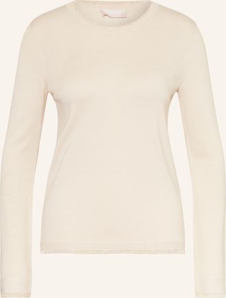 Liu Jo Liu Jo Pullover Mit Glitzergarn weiss