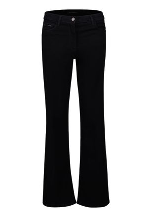 Betty Barclay Damen Casual-Hose mit Strass 40, Black Denim