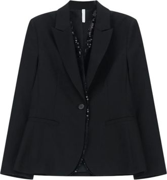 Imperial Femme, Vestes, Noir, Taille: 38 FR Jbk0Kic Blazer