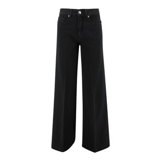 Nine In The Morning Femme, Jeans, Noir, Taille: W29 Pantalon Palazzo Noir