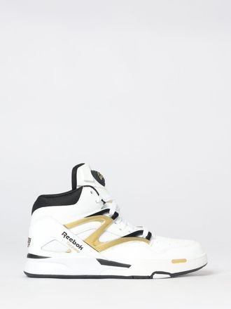 Reebok Baskets montantes EO-Pump Omni Zone II en cuir et mesh au design bicolore