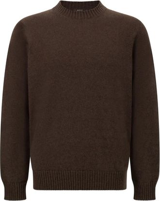 Boggi Milano pull à col rond - Marron
