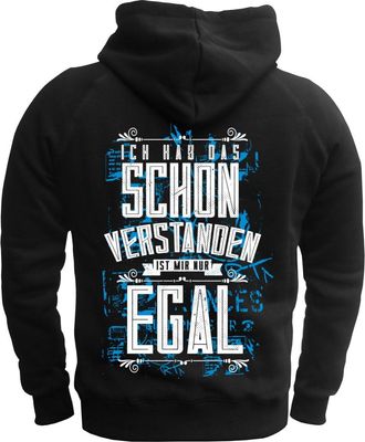 Spass Kostet Männer & Herren Kapuzenpullover Sweastshirt Ich hab das Schon verstanden Größe S - 5XL