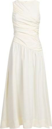 Topshop Robe pliss&eacute;e sans manches en coton