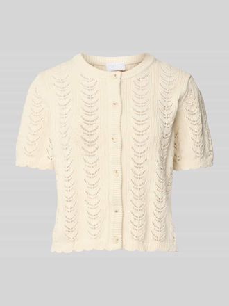 Jake*s Strickjacke aus Ajour-Strick