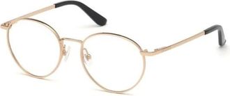 Guess Femme, Accessoires, Jaune, Taille: 50 MM Round Optical Frame