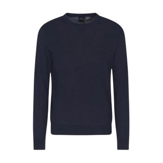 A|X Armani Exchange Pullover mit Rundhalsausschnitt - - Knitwear - Herren - Blau - XS