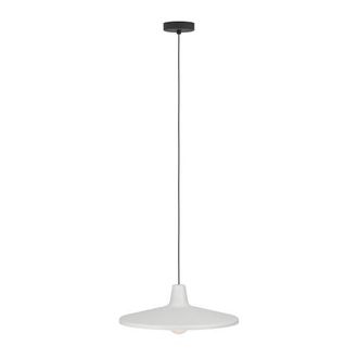 Eglo Pendellampe Miniere, Pendelleuchte &uuml;ber Esstisch, runde H&auml;ngeleuchte aus Metall in Grau, H&auml;ngelampe mit E27 Fassung, &Oslash; 42 cm