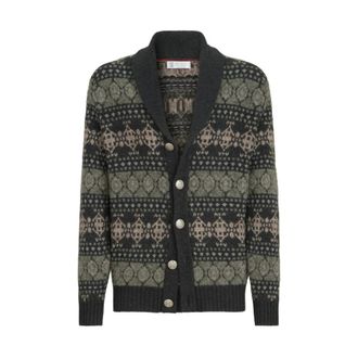 Brunello Cucinelli Strickjacke - - Knitwear - Herren - Schwarzk - M