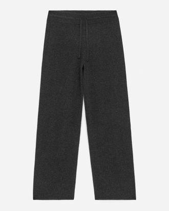 Arket Hose Aus Reinem Kaschmir -Grau