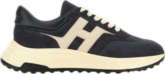 Hogan Homme, Chaussures, Noir, Taille: 42 1/2 EU Hyperlight Allacciato H