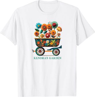 BDAZ Kendras Garden Gartenpflanzen Blumen Kendra T-Shirt