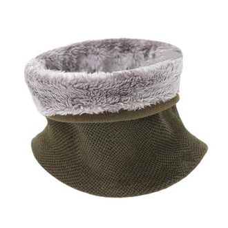 Generic &Eacute;charpe tricot&eacute;e 2026 pour femmes et couples avec lettres dhiver chaudes et pull, vert militaire, Taille unique