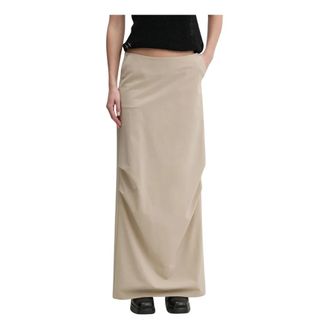 Heliot Emil Maxi Draped Skirt - - Skirts - Damen - Beige - XS