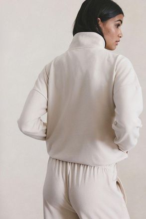 Next Fleecejacke Fleece mit halben Rei&szlig;verschluss (1-St)