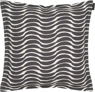 Marimekko Palko Cushion Cover 40x40 cm, 40 x 40 - Linen, Charcoal