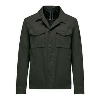 Bomboogie Homme, Vestes, Vert, Taille: 3XL Unlined Cotton Jacket
