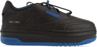Reebok Milk Makeup Club C Plattform-Absatz Schuhe f&uuml;r Damen (Schwarz Blau)
