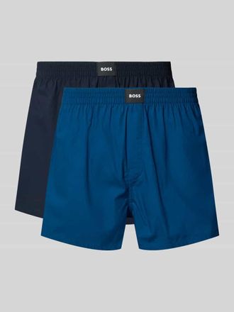 HUGO BOSS Regular Fit Boxershorts aus reiner Baumwolle im 2er-Pack