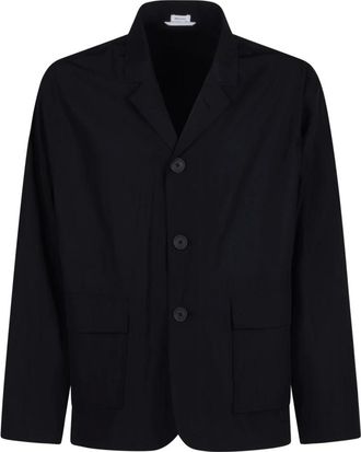 Thom Browne Homme, Vestes, Bleu, Taille: M Light Memory Tech Packable Sportcoat