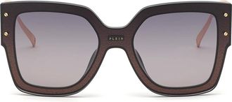 Philipp Plein Femme, Accessoires, Noir, Taille: ONE Size Rose Venus Lunettes de soleil